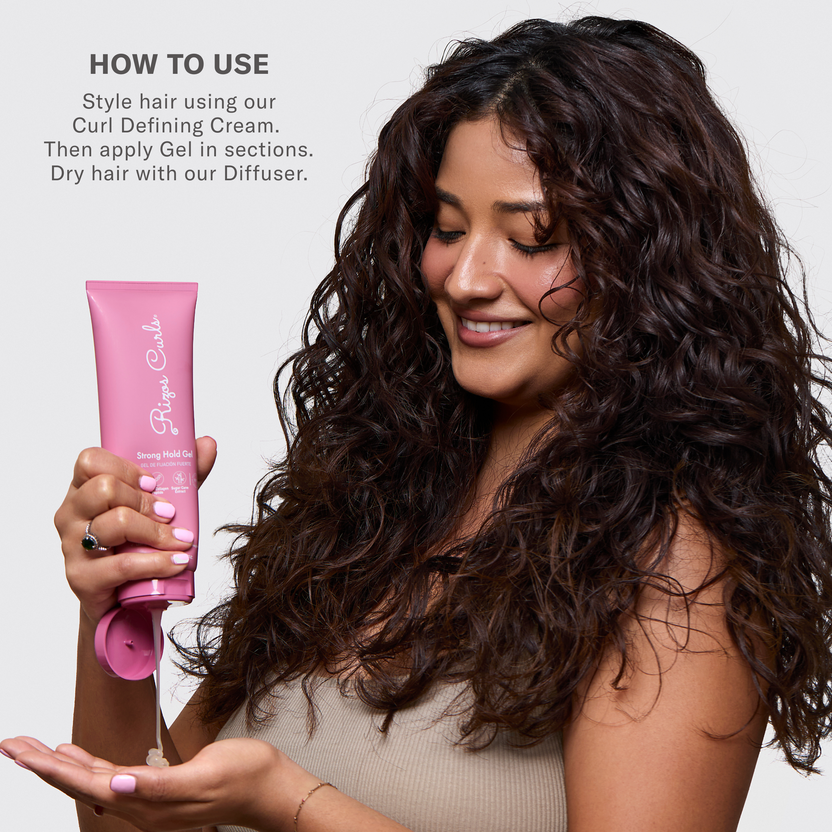 Strong Hold Gel by Rizos Curls