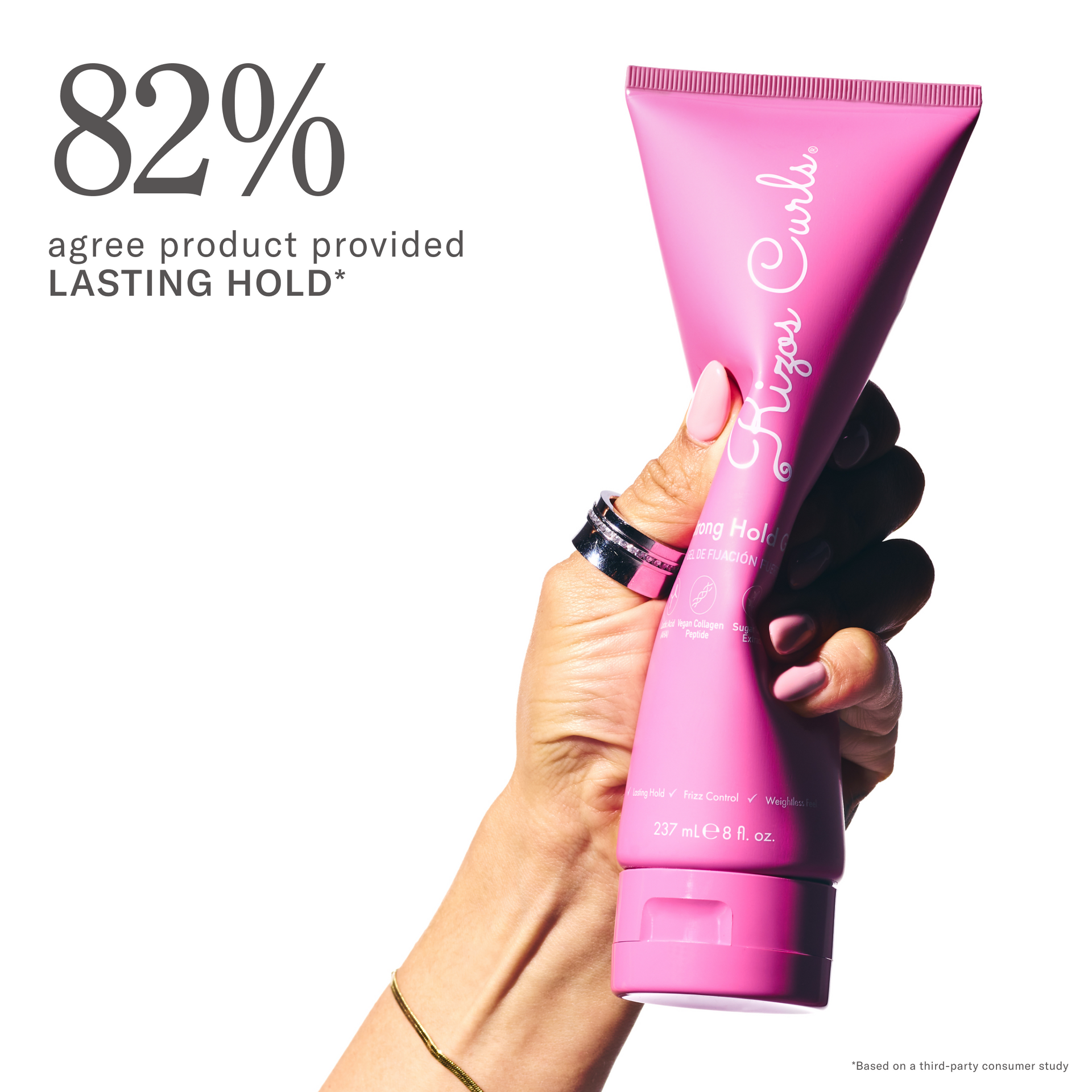 Strong Hold Gel by Rizos Curls